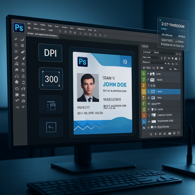 PSD ID Templates Guide: Resolution, Fonts, and Metadata Explained for ...
