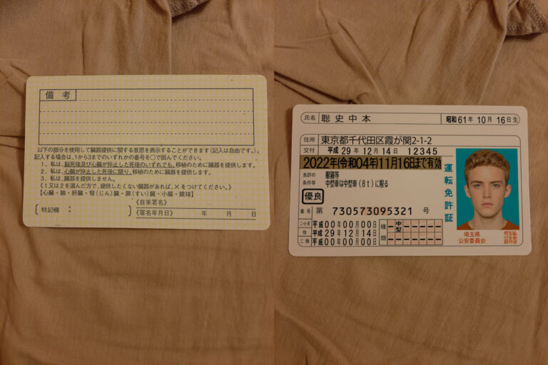 Japan Driving License | roposh
